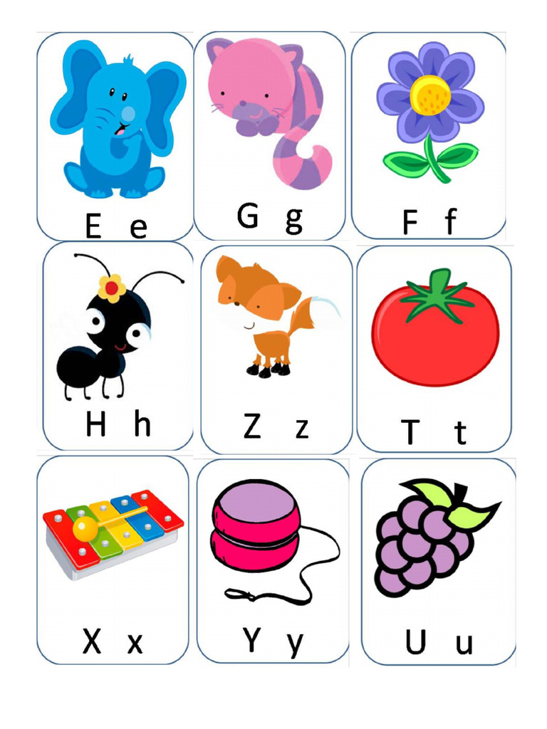 Lotería de Letras | PDF