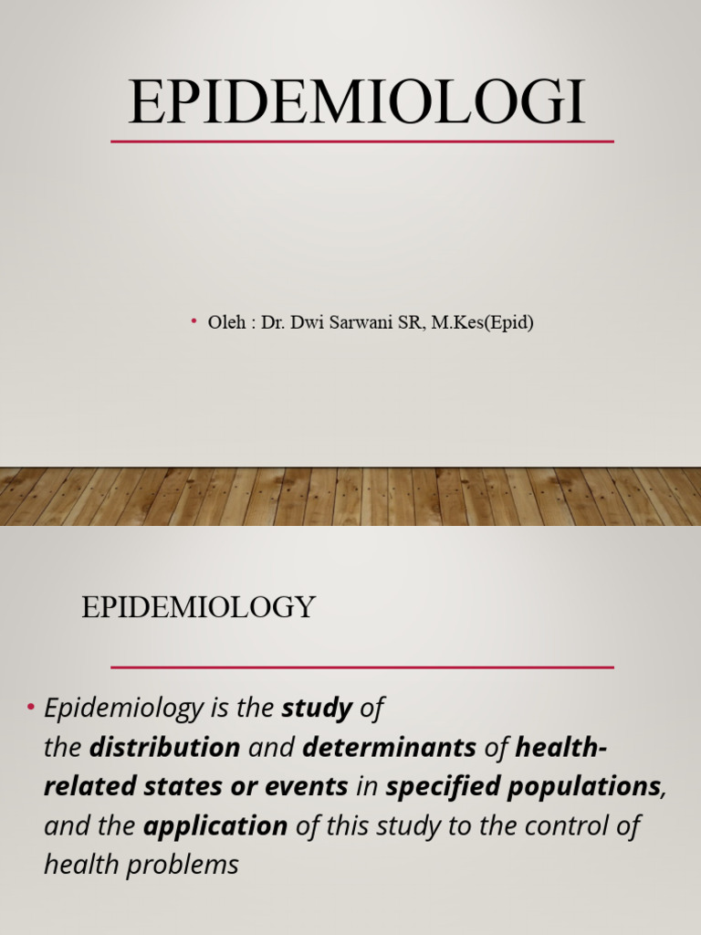 Basic Epidemiology | PDF | Epidemiology | Science
