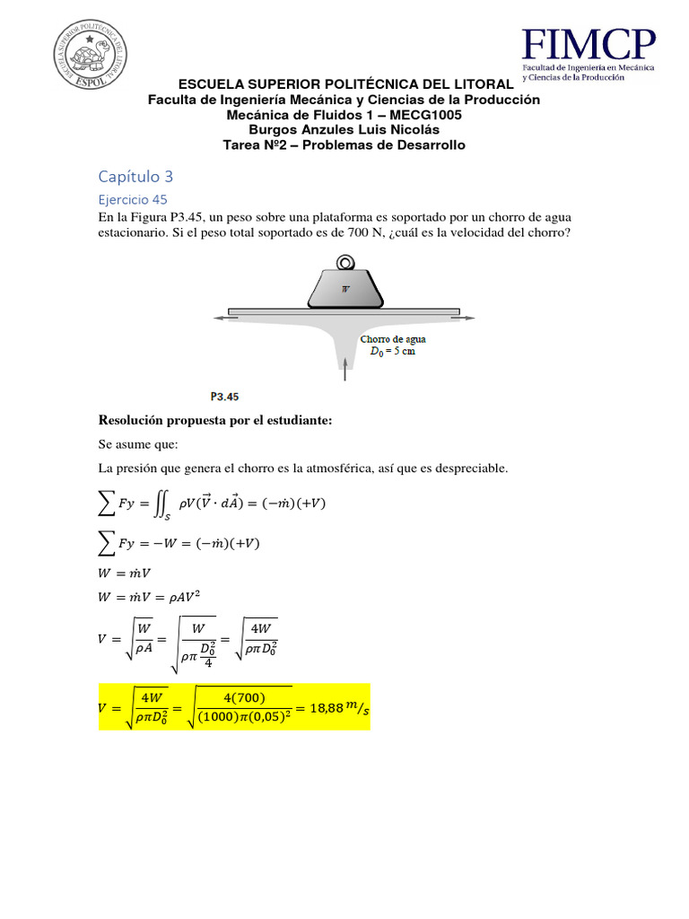 Problemas de Desarrollo - MECG1005 - P2 - Burgos Luis | PDF | Transferencia de calor | Calor