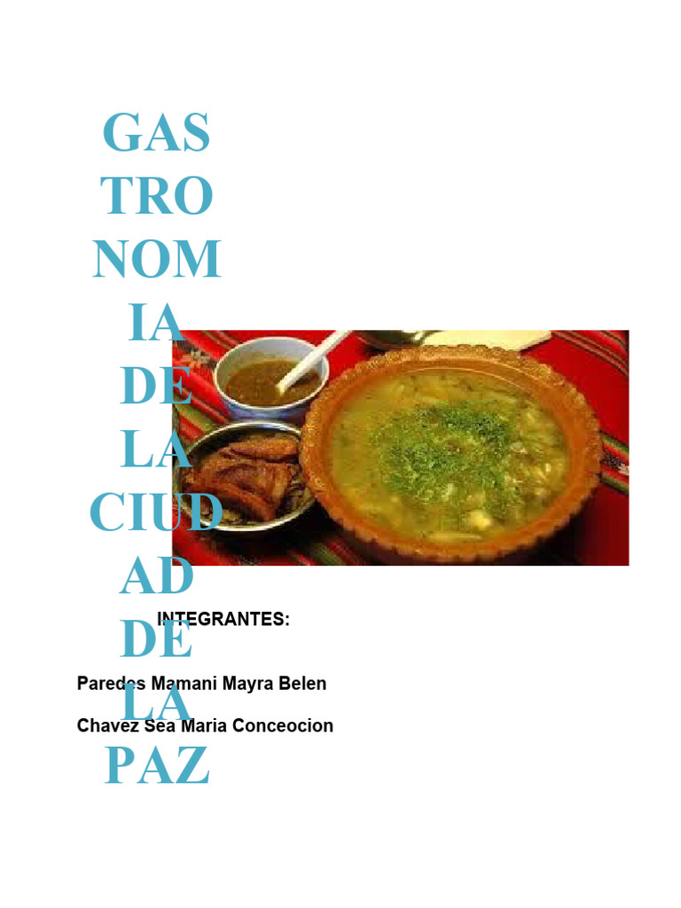 Gastronomia Pacena | PDF | Carnaval | Maíz