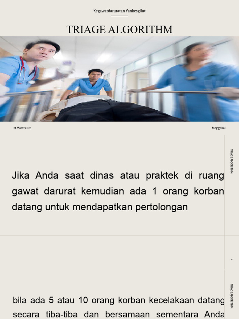 Triage Algorithm | PDF