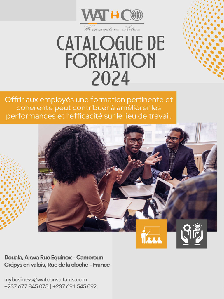 1Catalogue de formation WAT&CO 2024 | PDF