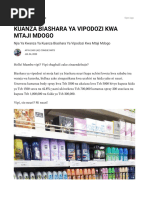 DOKEZO LA SABILI (Imeboreshwa) | PDF