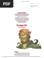 Slime Race (Homebrew, D&D 5e) - GM Binder | PDF | Self-Improvement