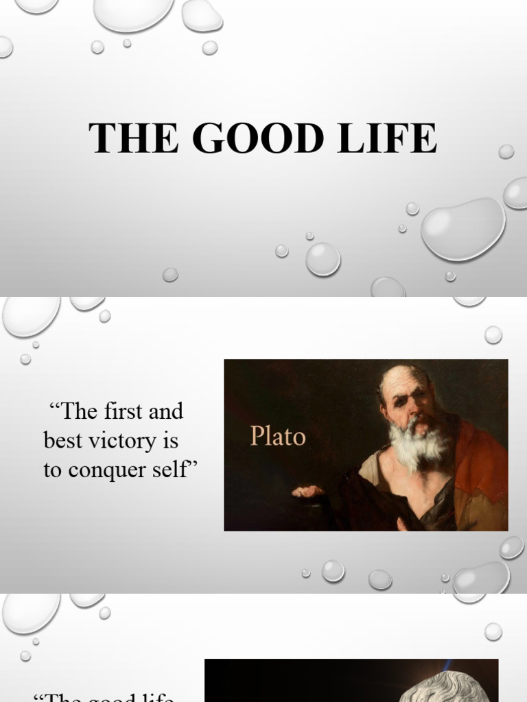The Good Life v2 | PDF | Happiness | Metaphysics