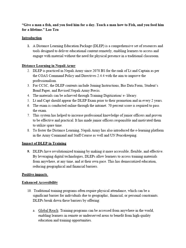 Impact of DLEP in training | PDF | Learning | Augmented Reality