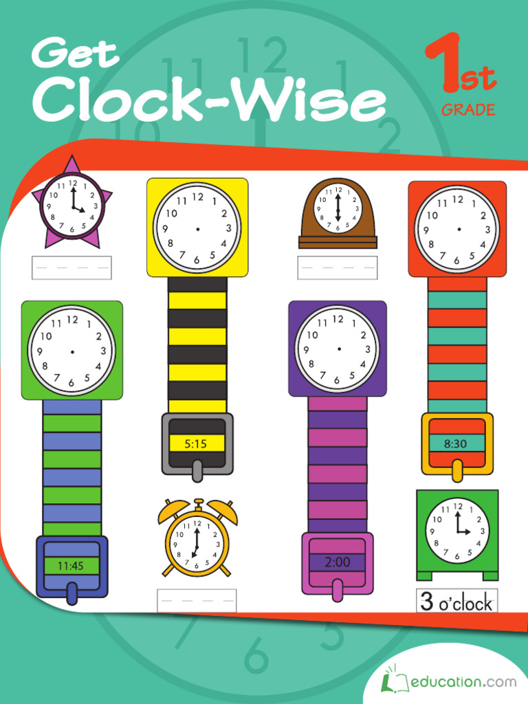 Get Clock Wise Workbook | PDF