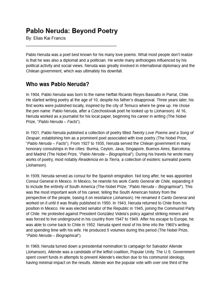 Pablo Neruda | PDF