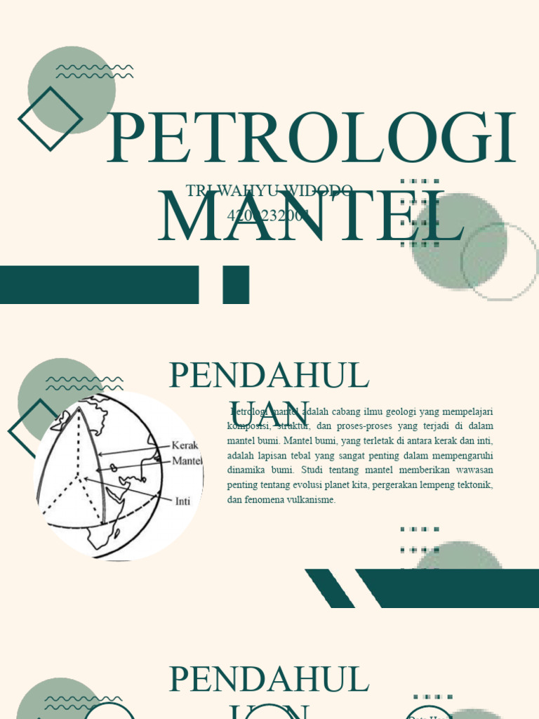 Tugas 7 - Petrologi Mantel | PDF | Sains & Matematika