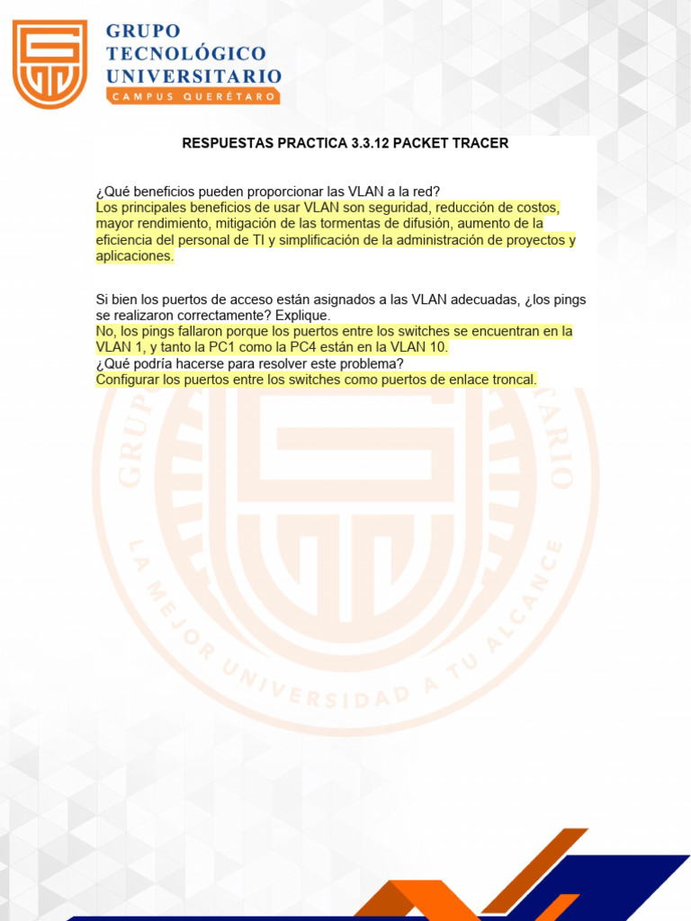 Beneficios y Configuración de VLAN en Redes | PDF