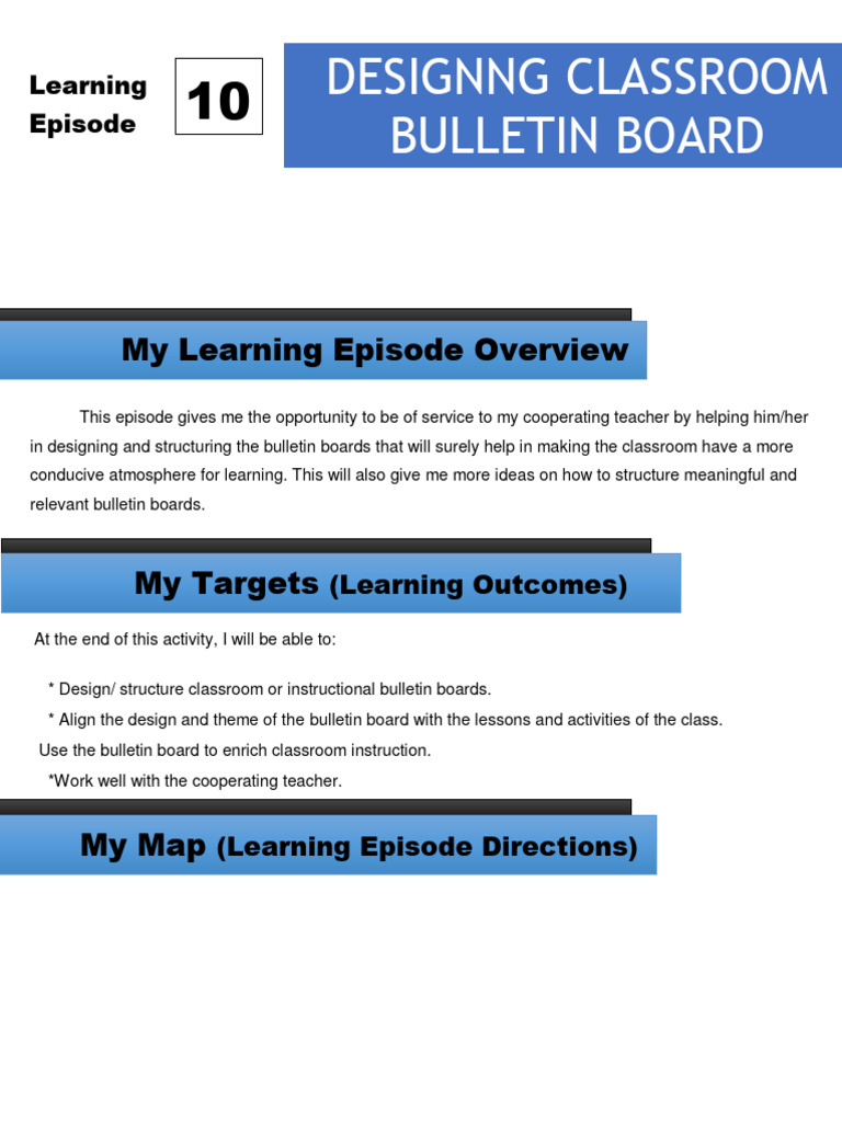 Ep. 10 | PDF | Classroom | Learning