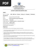 Inset-Memo-Sy 2024-2025 | PDF | Teachers | Teaching