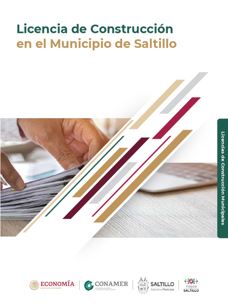 Simplificaci N de La Licencia de Construcci N en El Municipio de Saltillo Portal | PDF ...