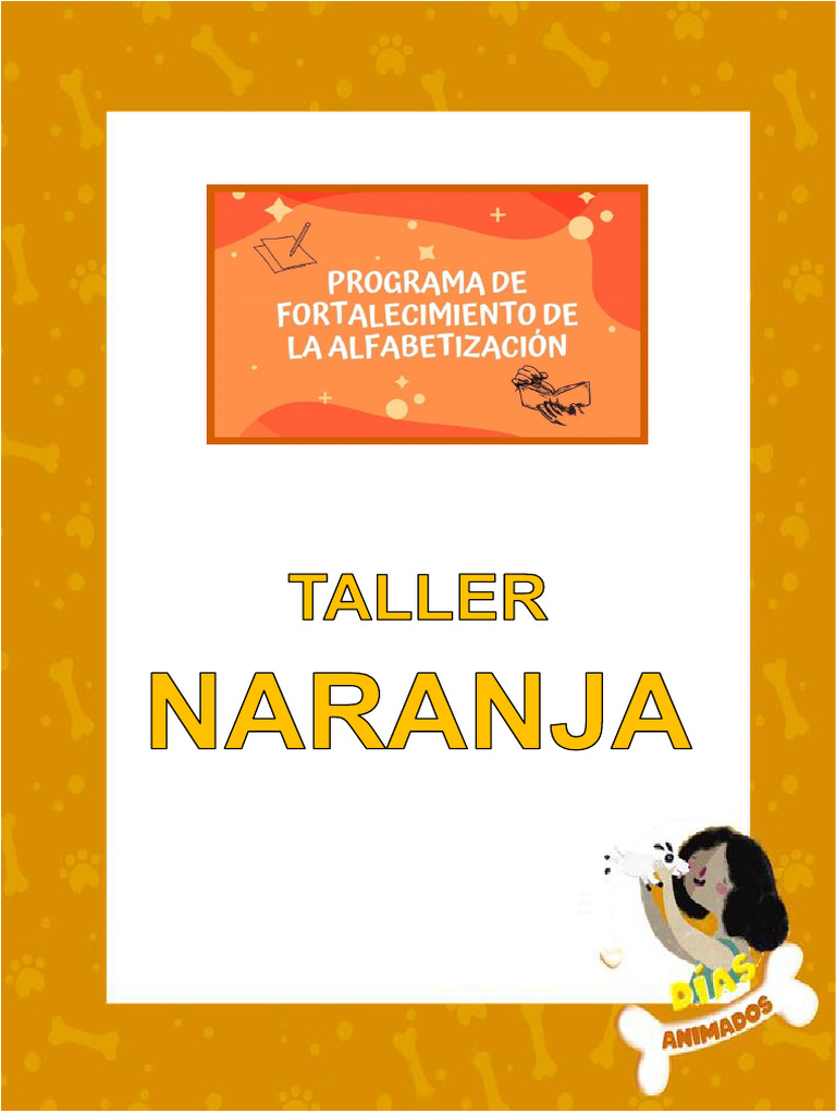 Cuadernillo Taller Naranja Final PFA | PDF | Animales y humanos | Zoología