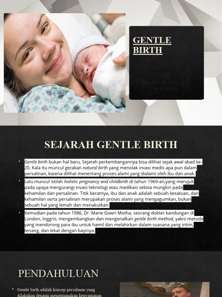 Gentle Birth & Active Labour | PDF