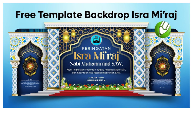 Banner Isro Mi'Roj | PDF