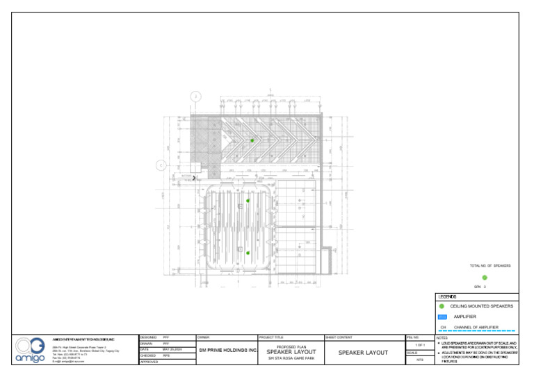 SM Sta Rosa Game Park - PABGM-LAYOUT | PDF | Sound Recording | Recording
