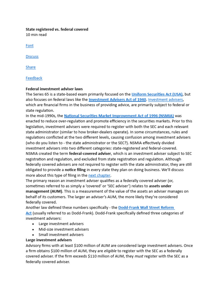 5.3.3.1 - State Registered Vs | Download Free PDF | Financial Adviser ...