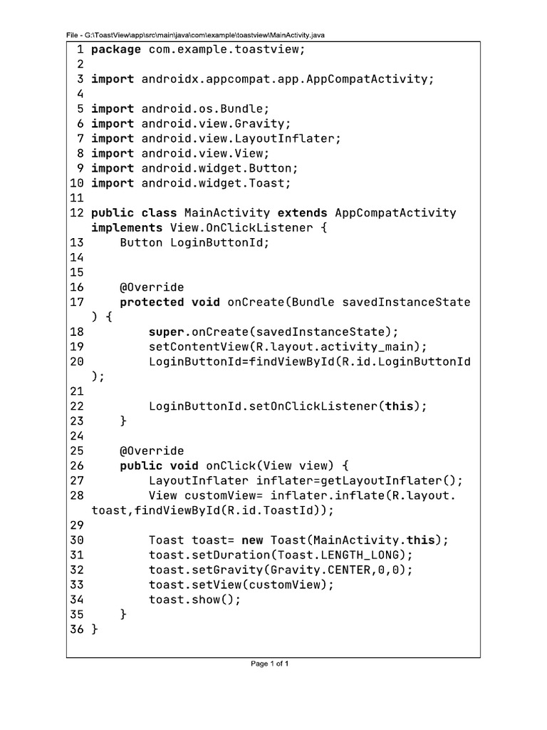 Tost Custom Java | PDF Tost Custom Java | PDF