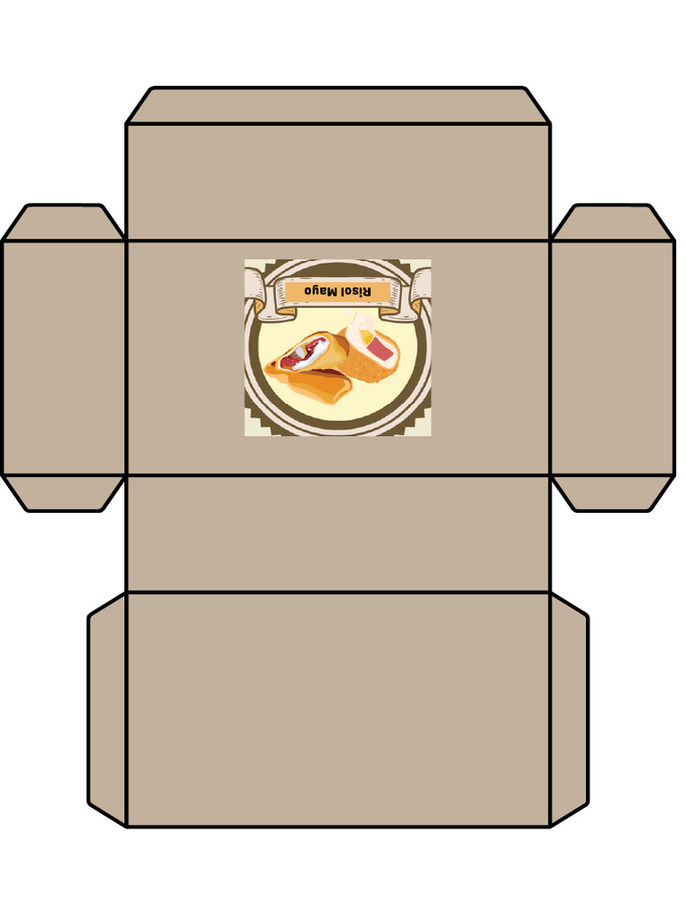 Desain Kemasan Risol Mayo Chelsea | PDF