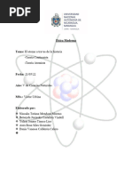 Modelo Atómico de Nagaoka | PDF | Átomos | Ciencias fisicas