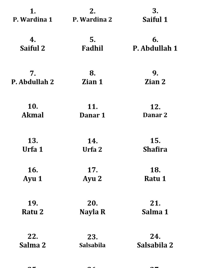 Cash Ayu Tour Bis 4 | PDF