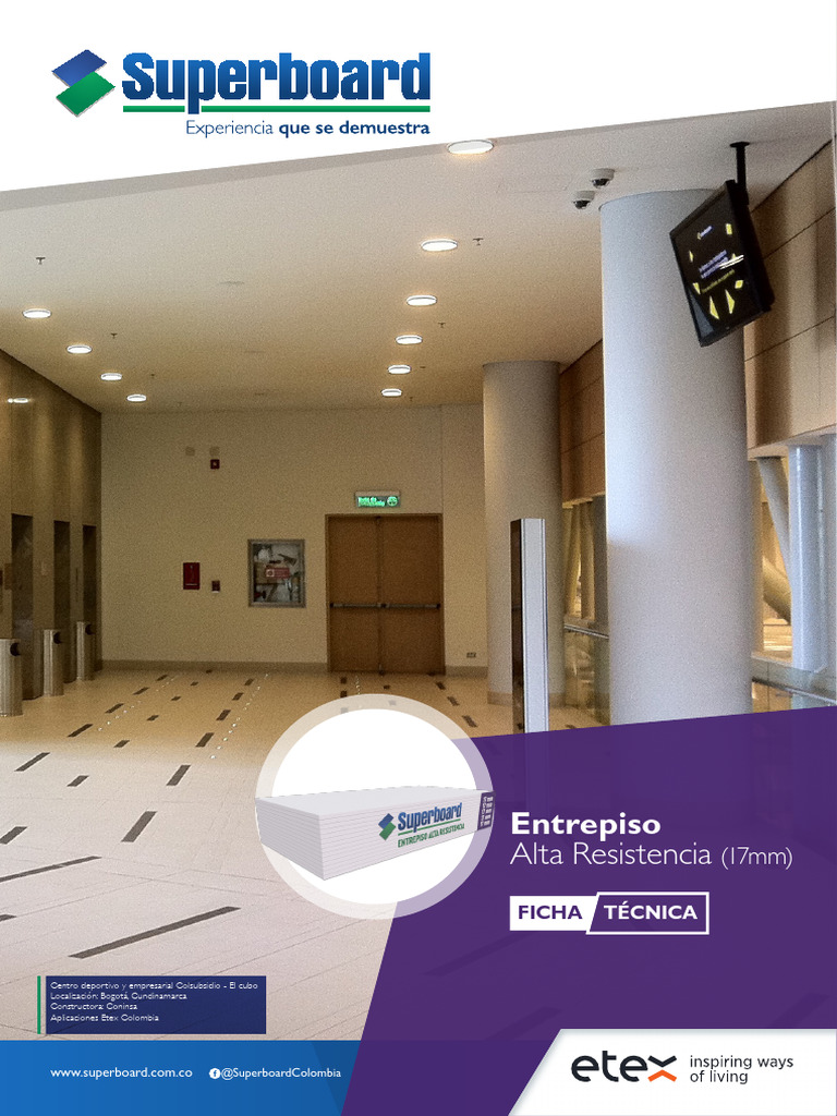 Ficha Tecnica Entrepisos Alta Resistencia 17 | PDF