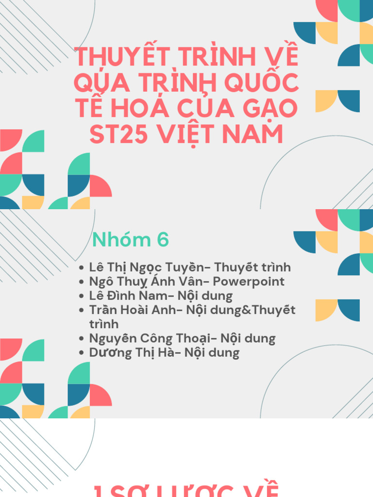 Gạo ST25 | PDF