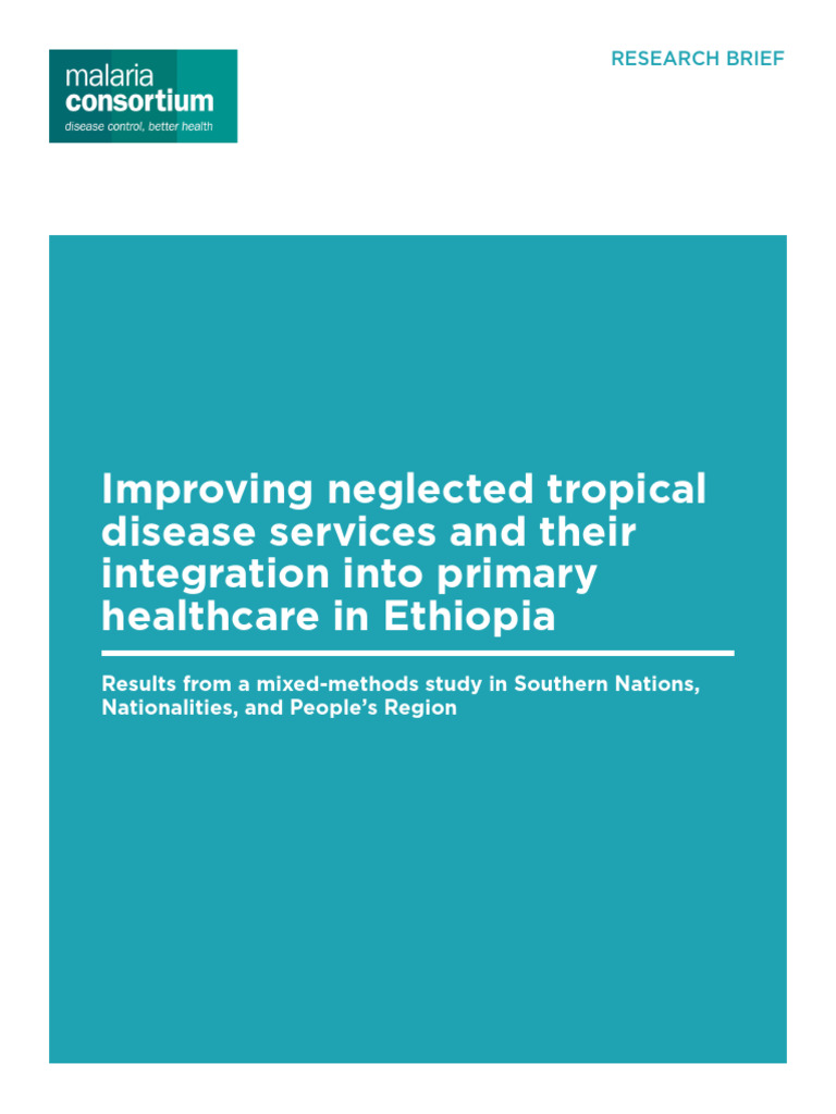 Improving Neglected Tropical Disease Services and Their Integration ...