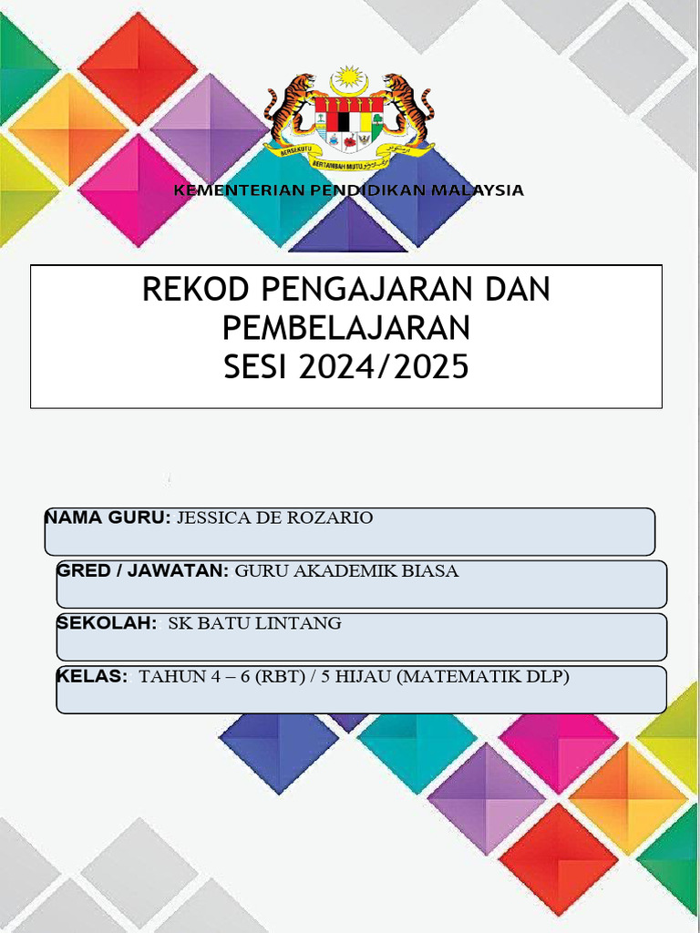 Pembahagi Divider Fail RPH 2021 | PDF