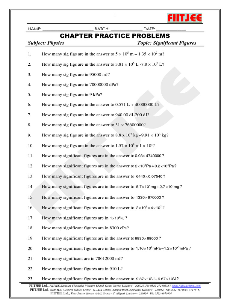 CPP - Significant Figures | PDF | Significant Figures | Analysis