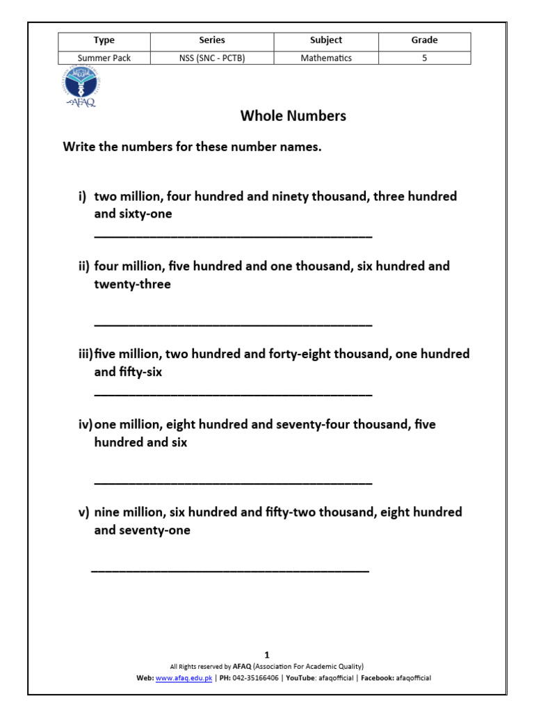 Pctb Sp Sun Math Five | Download Free PDF | Mathematics | Arithmetic