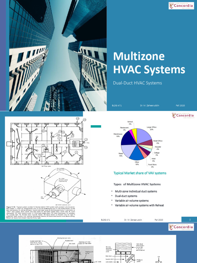 Dual-Duct HVAC Systems | Download Free PDF | Thermodynamics ...