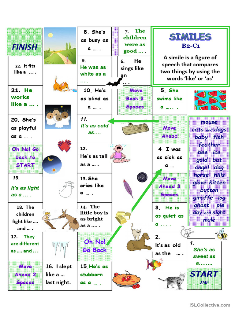 Similies | PDF | Animals And Humans | Zoology