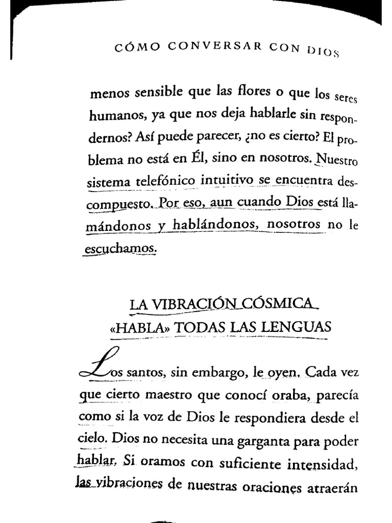 Habla Con Dios | PDF