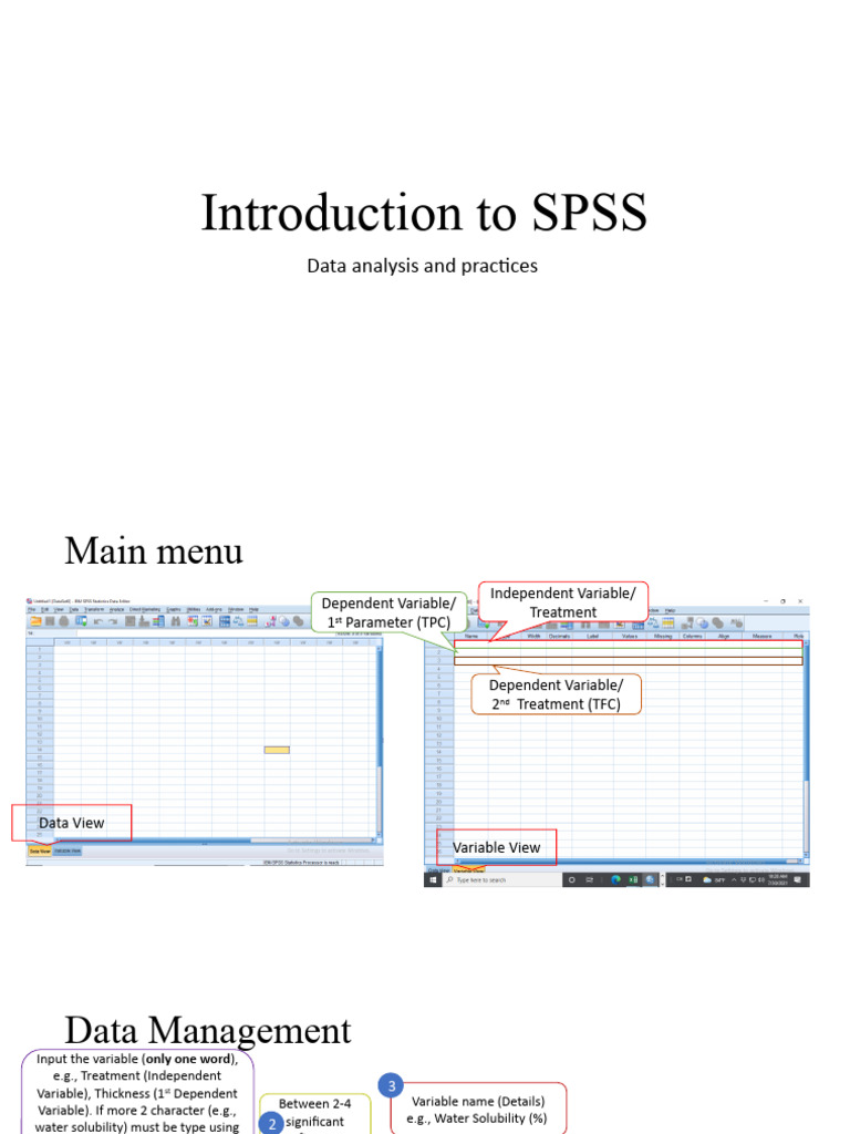 Introduction to SPSS | PDF | P Value | Null Hypothesis