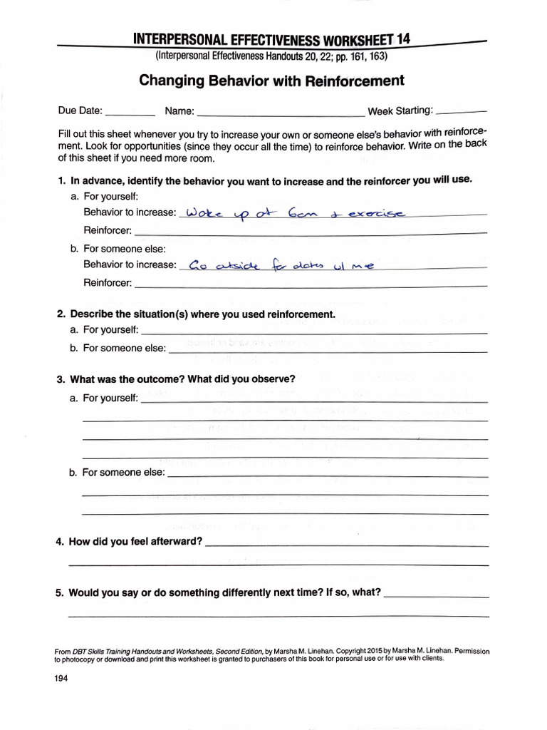 Changing Behaviour | PDF | Reinforcement | Applied Psychology