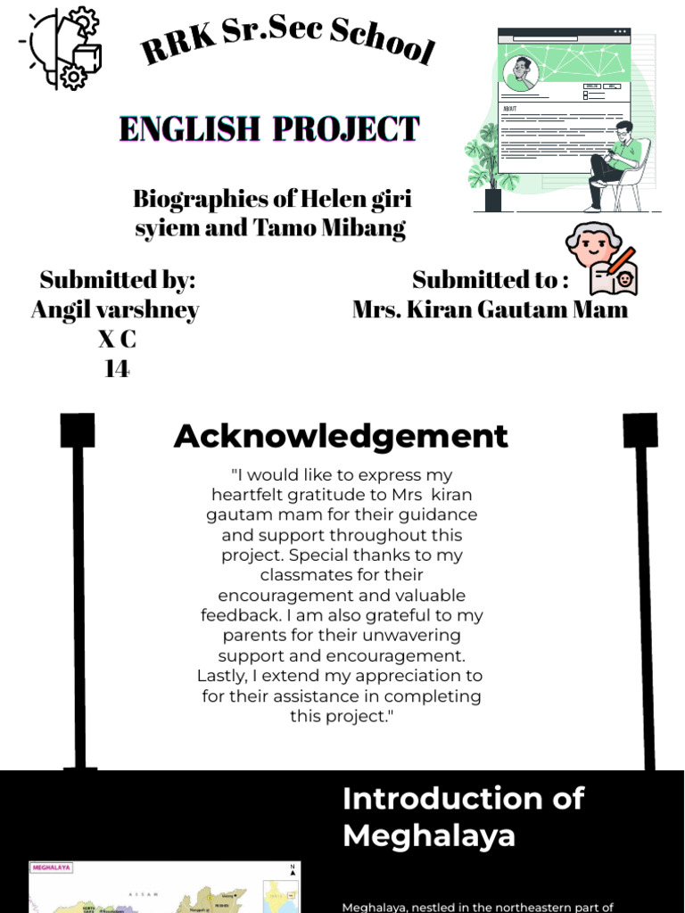Biographies of Helen Giri Syiem & Tamo Mibang | PDF