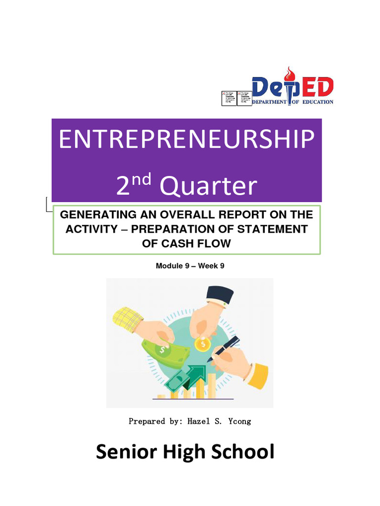 Entrepreneurship Q2 Week 9 | PDF | Expense | Depreciation