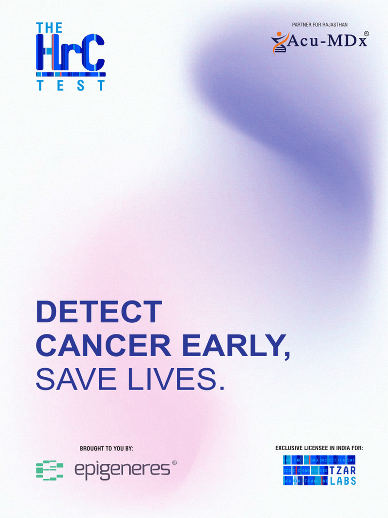 The HrC Test Brochure | Download Free PDF | Cancer | Neoplasms
