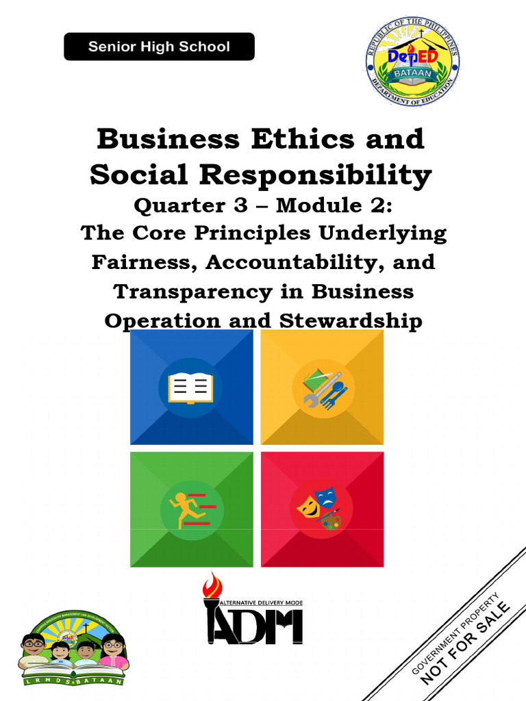 Abm 12 - Buss Ethics 2ND Semester Midterm Module 2 (Bataan Div) | PDF ...