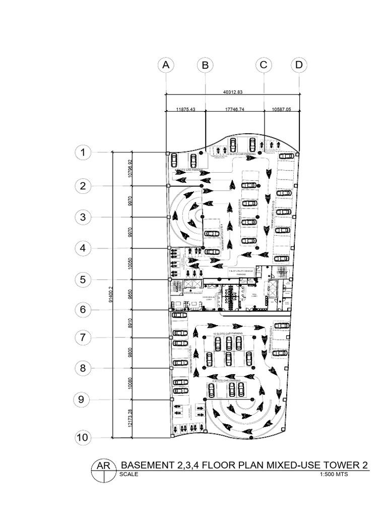 Final Floor Plan Basement | PDF | Buildings And Structures | Land Transport