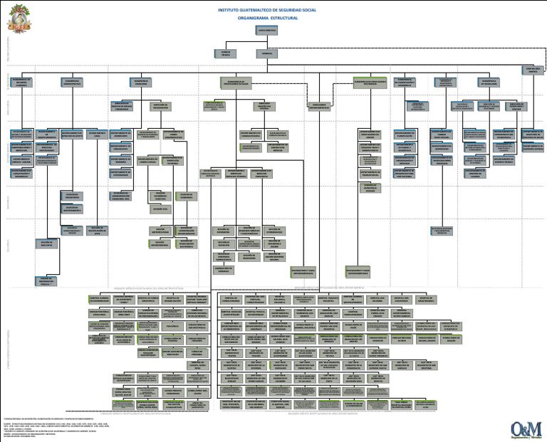 Organigrama General IGSS Rev Diciembre 2023 | PDF | Farmacia | Hospital