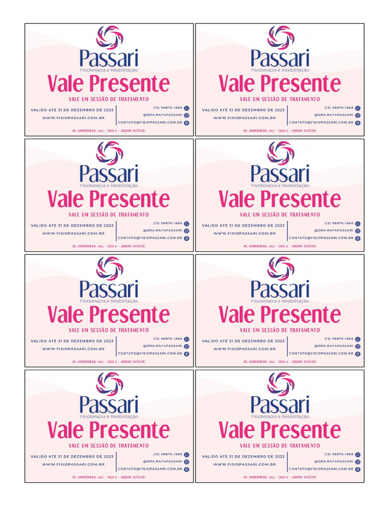 Vale Presente | PDF