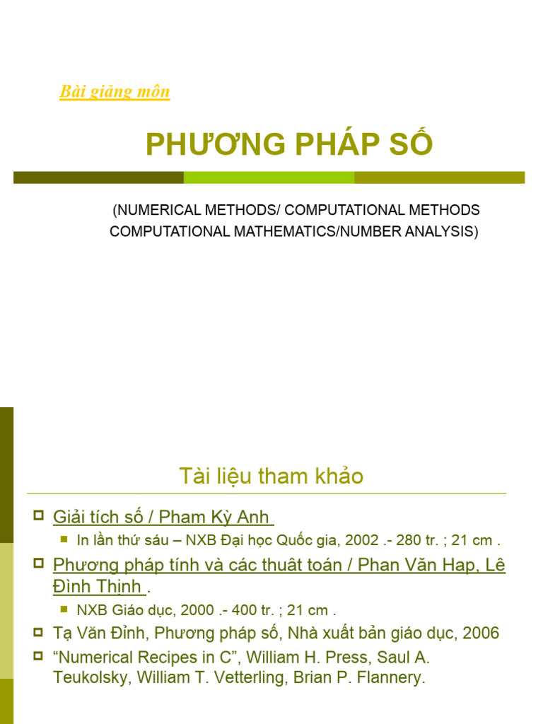 So gan dung, sai so | PDF
