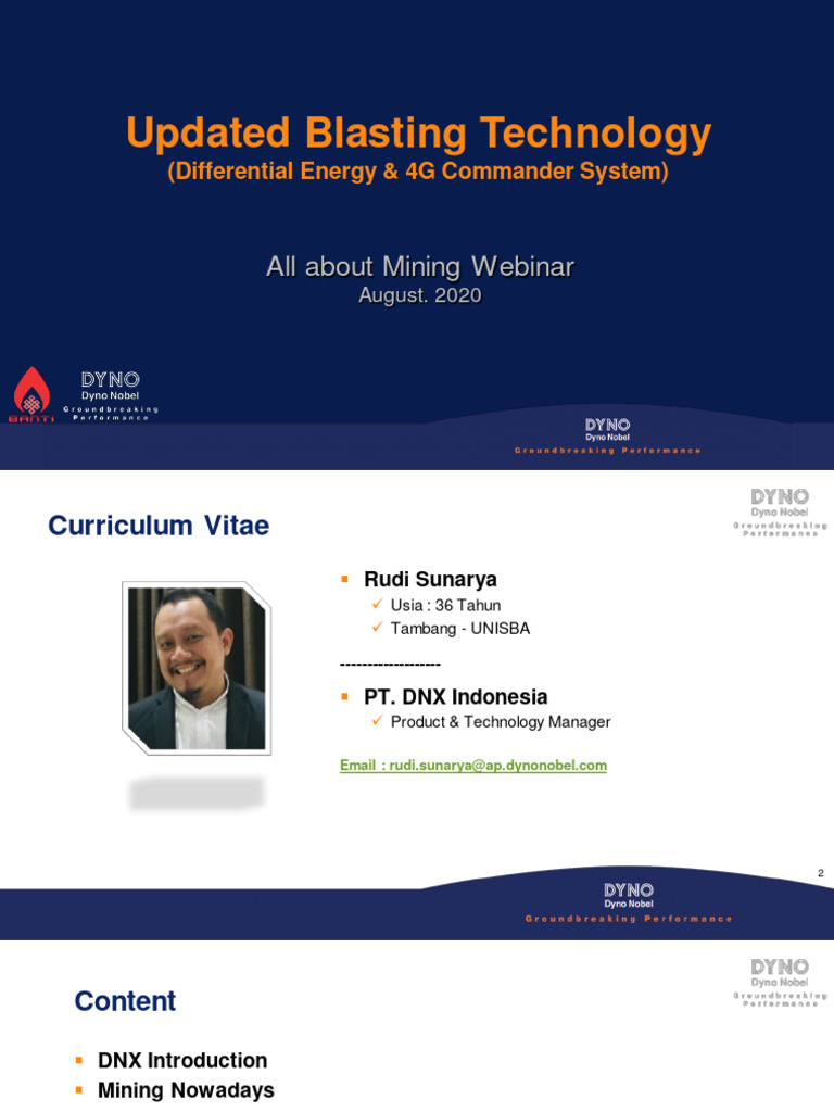 MATERI Updated Blasting Technology | PDF | Mining