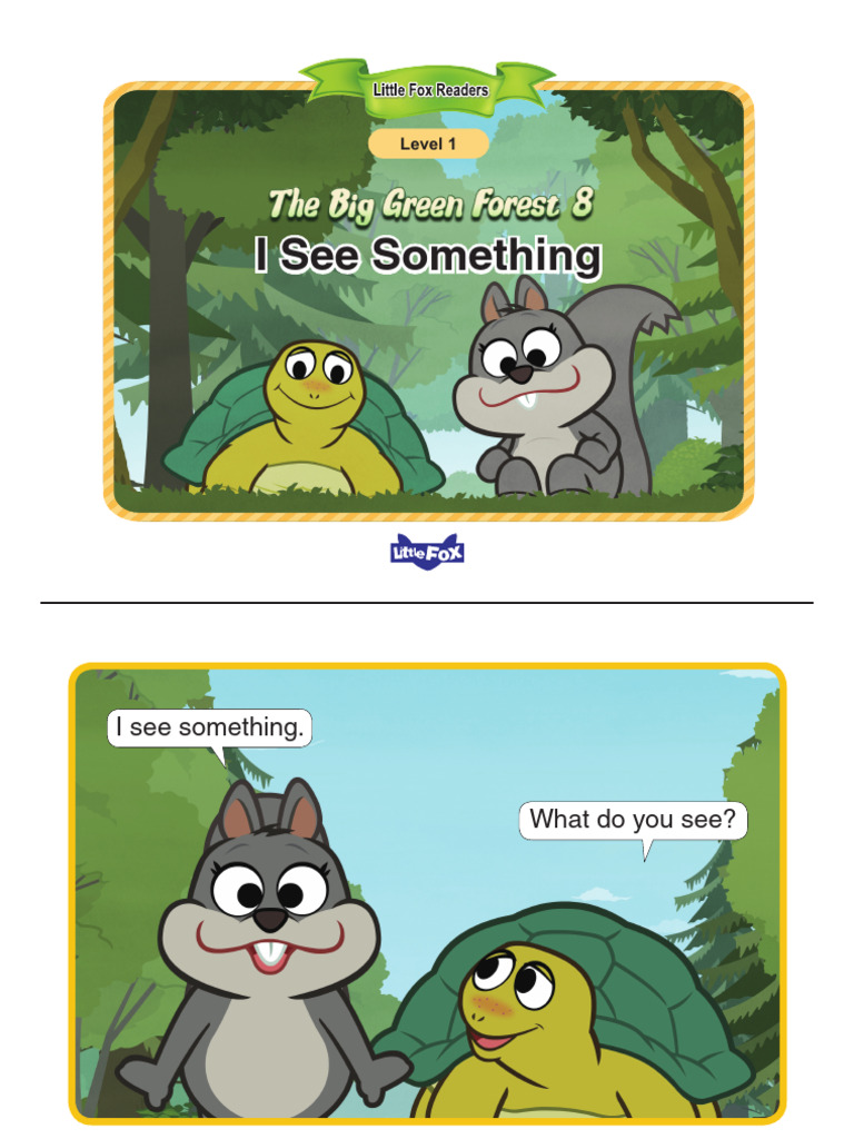 Lv01-008 - The Big Green Forest 8 - I See Something | PDF