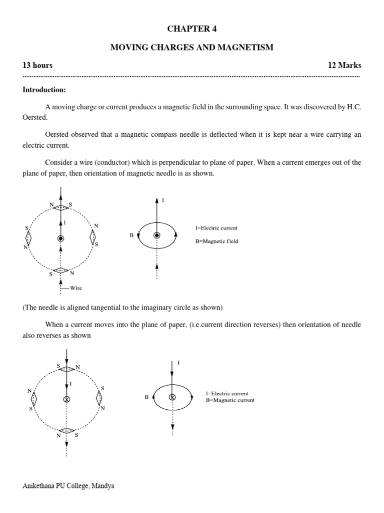4 MC | PDF | Magnetic Field | Force
