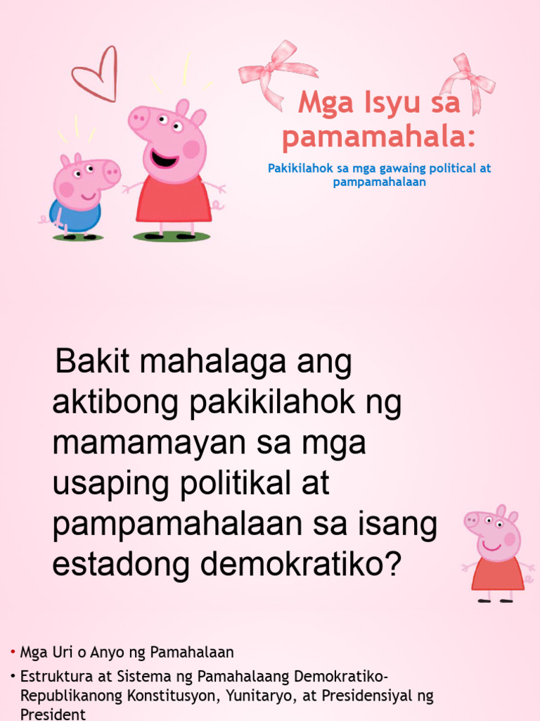 Mga Isyu Sa Pamamahala | PDF