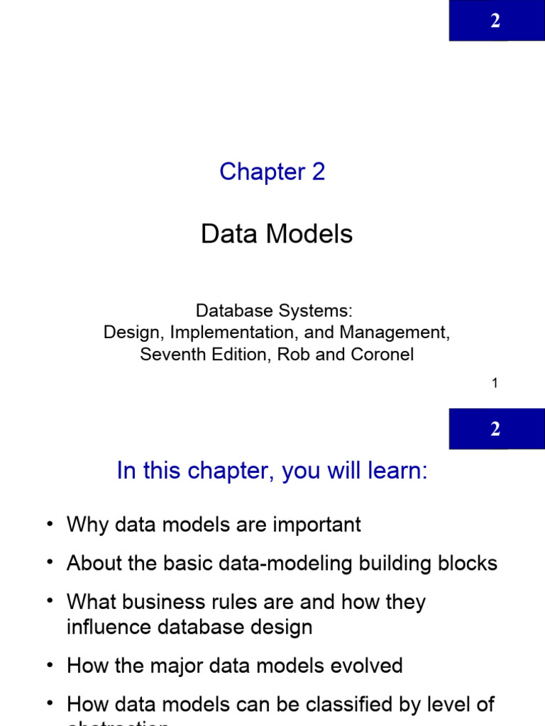 Chapter 02 | PDF | Databases | Relational Database